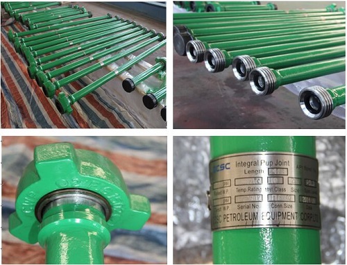 API 16C Approved Pipe Joints And Fittings , High Pressure Integral Pup ...