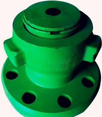 Forged Inline Check Valve Tree Cap For High Pressure Wellhead Christmas ...