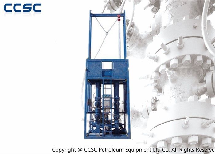 CCSC Surface Well Testing Equipment Dual Pot Sand Filter / Skid Mounted ...